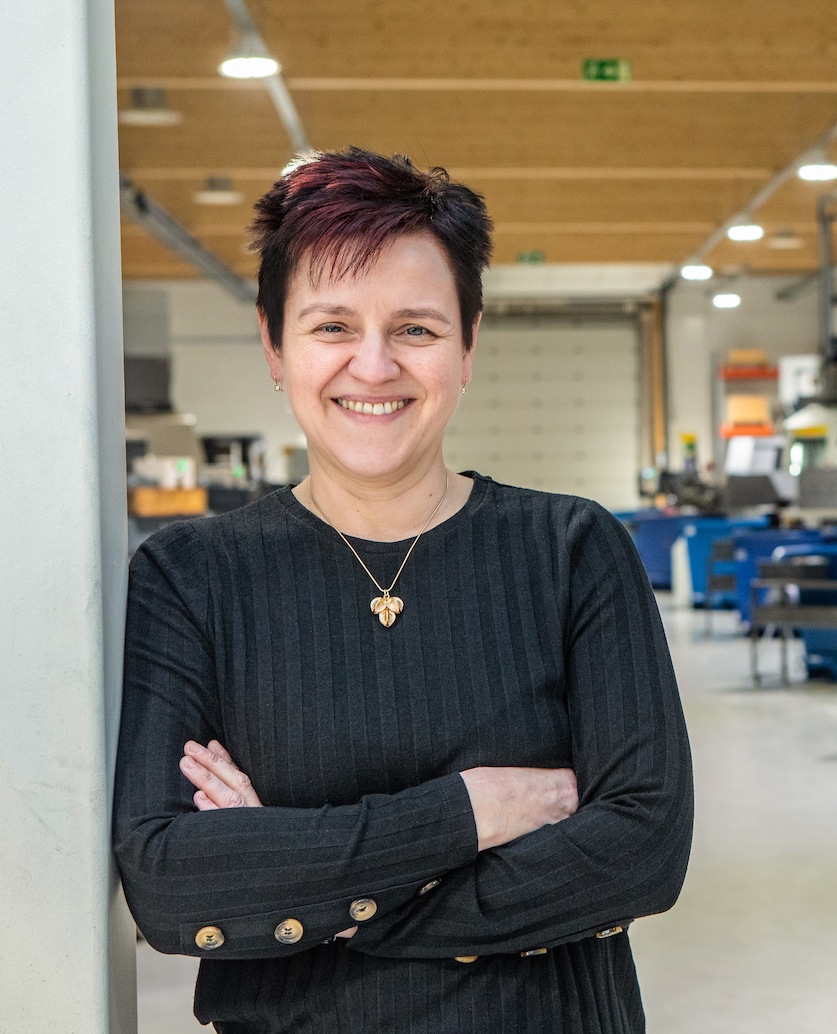 Annika Bertlin blev företagare och VD i metallbranschen